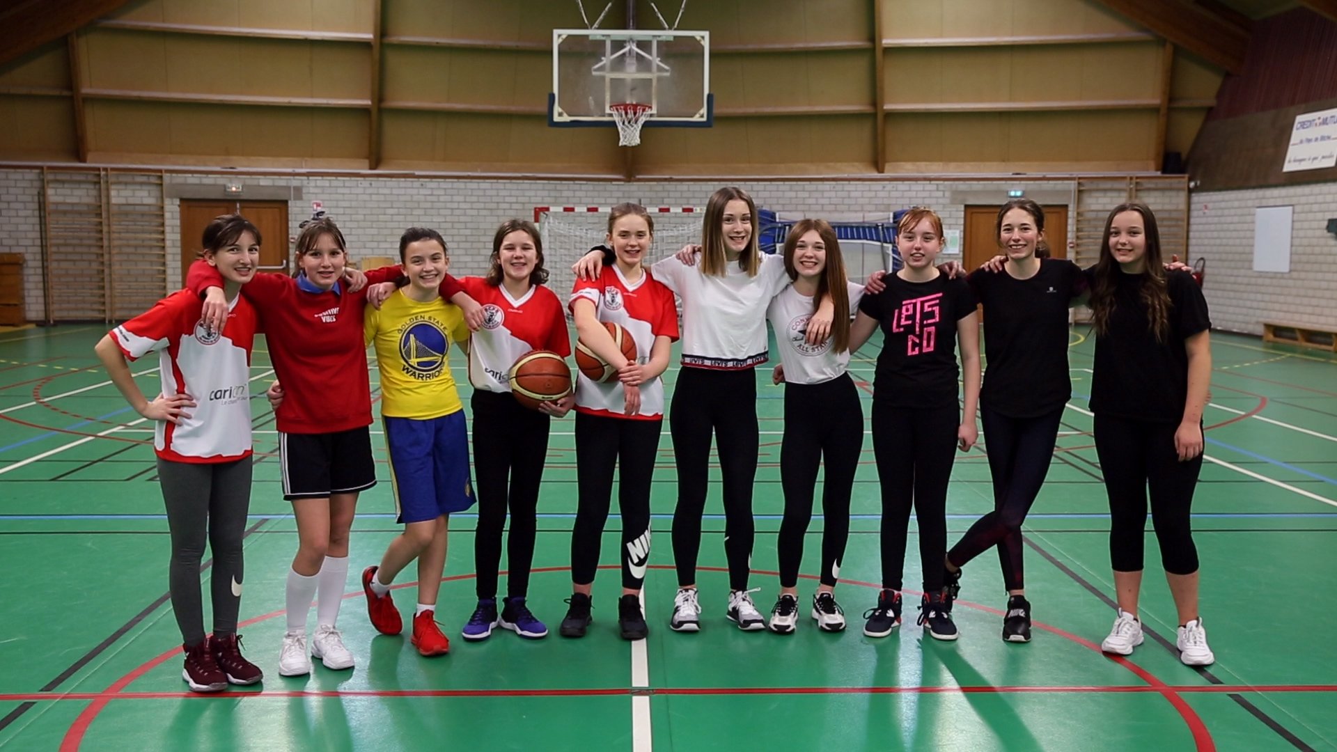 Les minimes féminines du BCPB - Mosaik Cristal