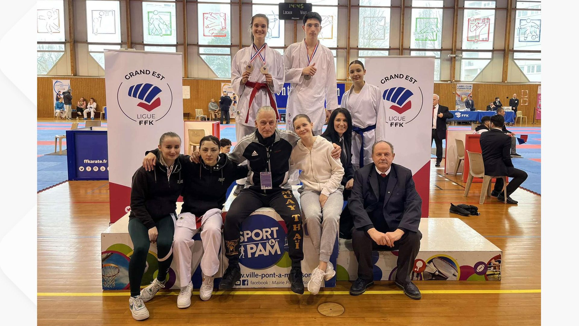 9 médailles pour le Karaté Do Sarralbe aux Championnats du Grand Est ...