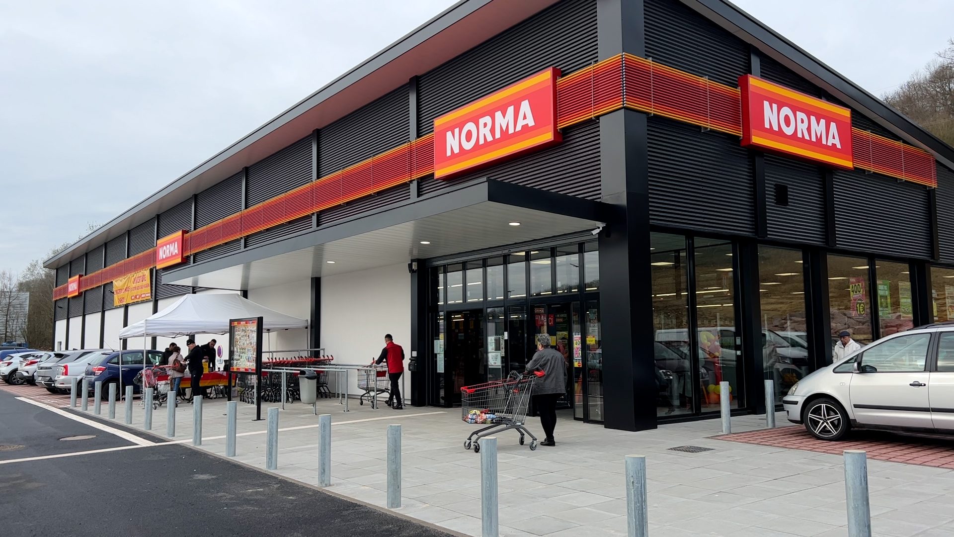 Une surface doublée pour le nouveau magasin Norma à Grosbliederstroff ...
