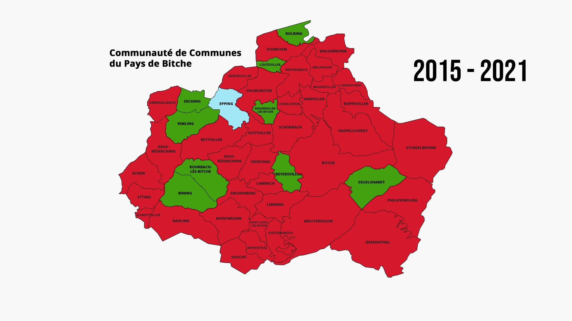 Le Pays de Bitche toujours en déclin démographique - Mosaik Cristal