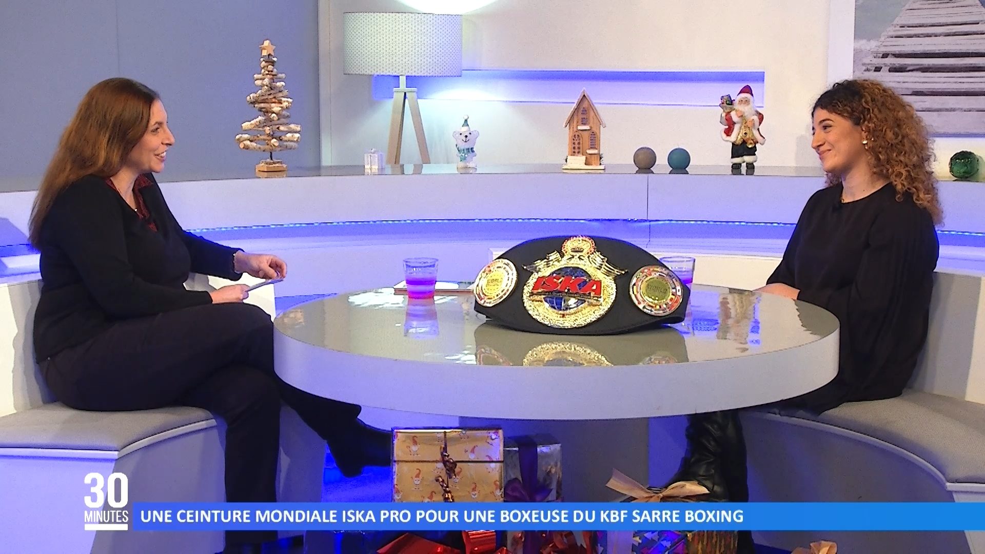 Une ceinture mondiale ISKA pro pour une boxeuse du KBF Sarre Boxing ...