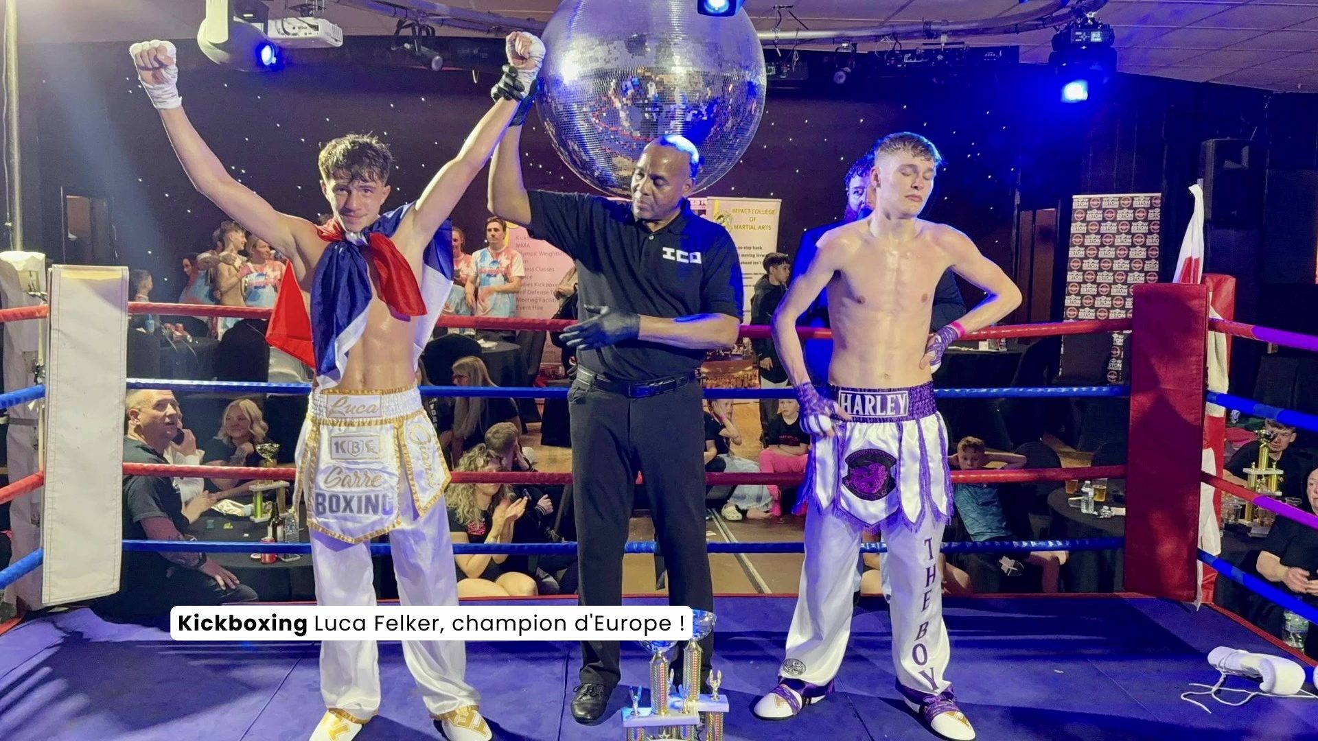 Luca Felker, champion d’Europe ! - Mosaik Cristal